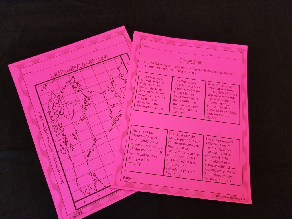 Integrated Elementary Math and History – Integrated Social Studies