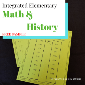 Integrated Elementary Math and History – Integrated Social Studies