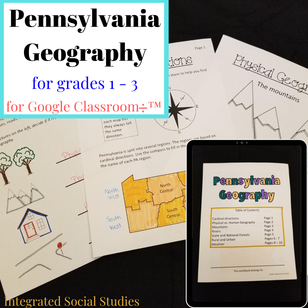 Google Classroom™ History Resources – Integrated Social Studies