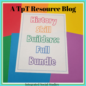 History Skill Builders – Integrated Social Studies