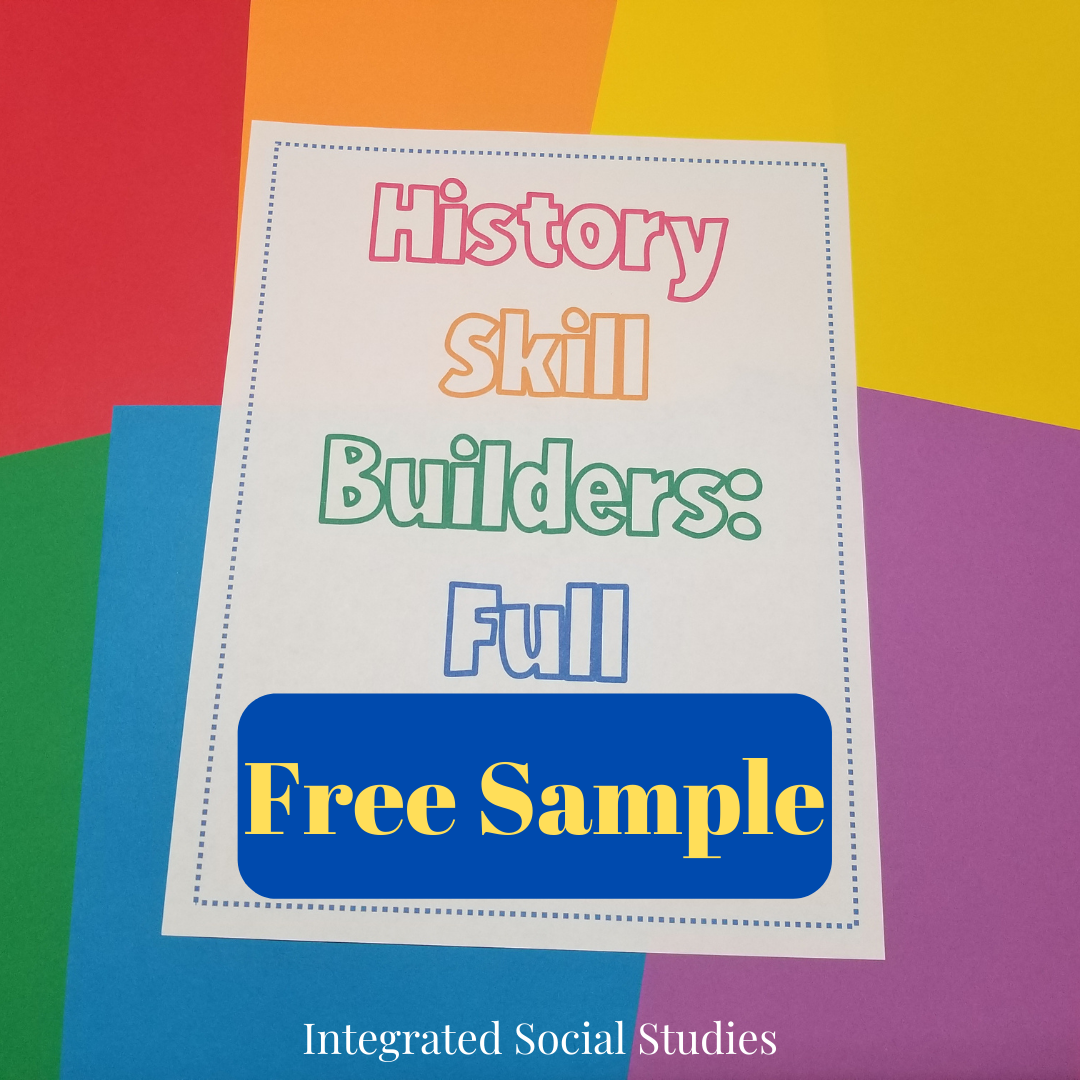 Free Elementary History Resources in my TpT Store – Integrated Social ...