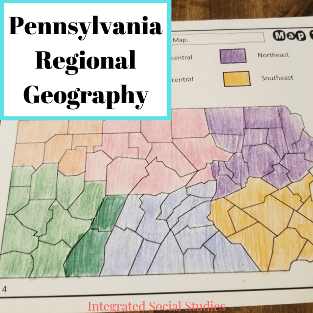 Pennsylvania Geography Map